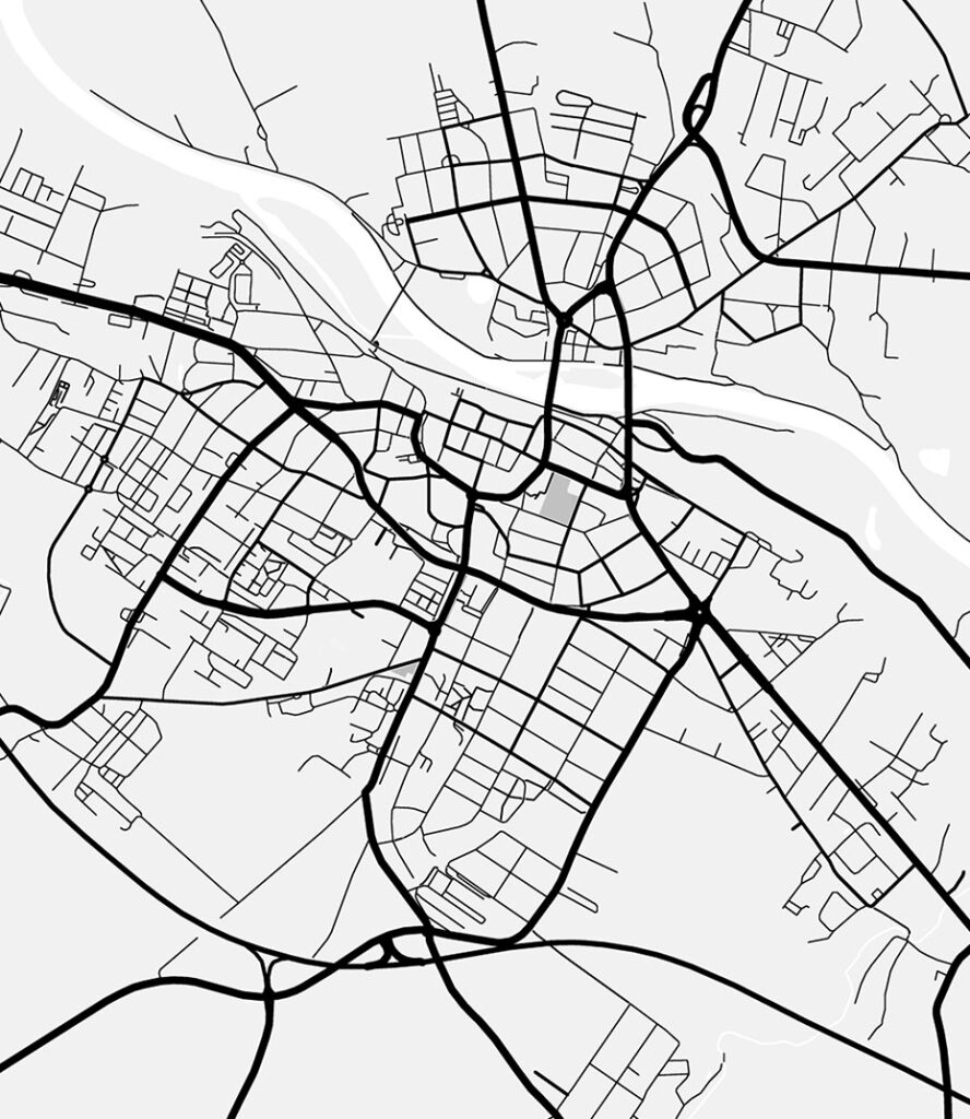 Kolín – obraz v minimalistickém stylu | LAFORMA
