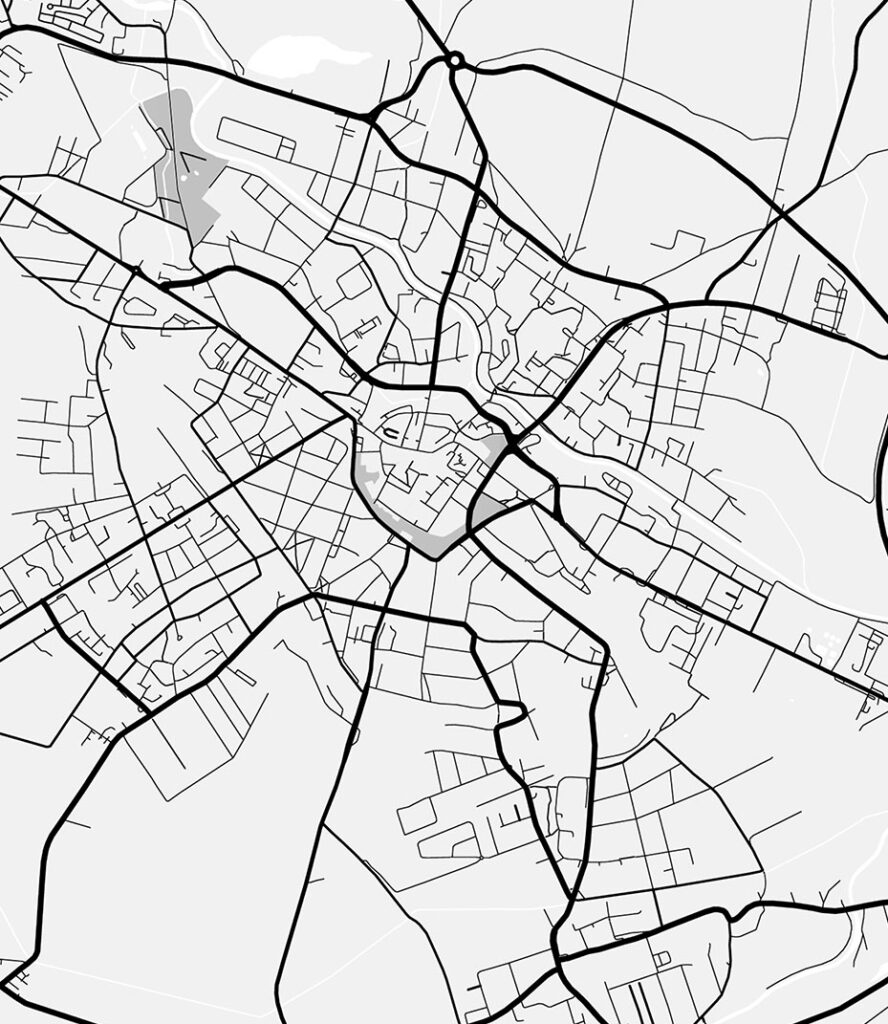 Opava – obraz v minimalistickém stylu | LAFORMA