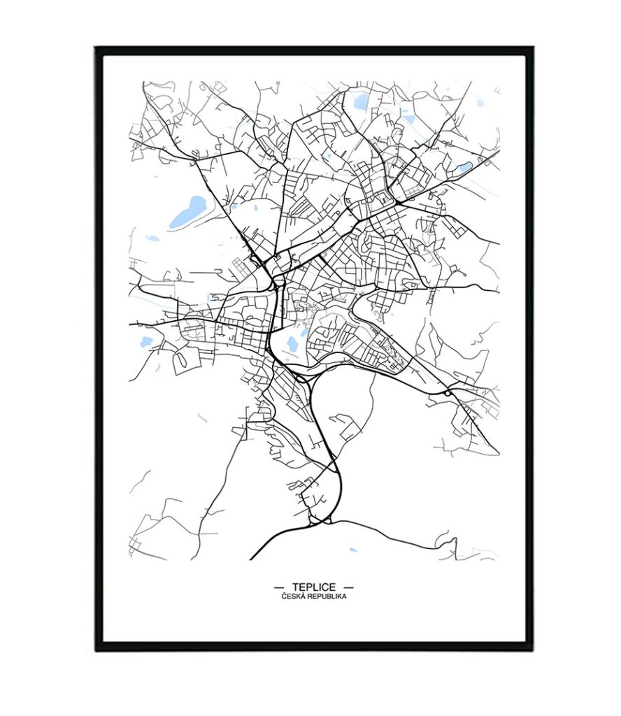 Teplice – obraz v minimalistickém stylu | LAFORMA